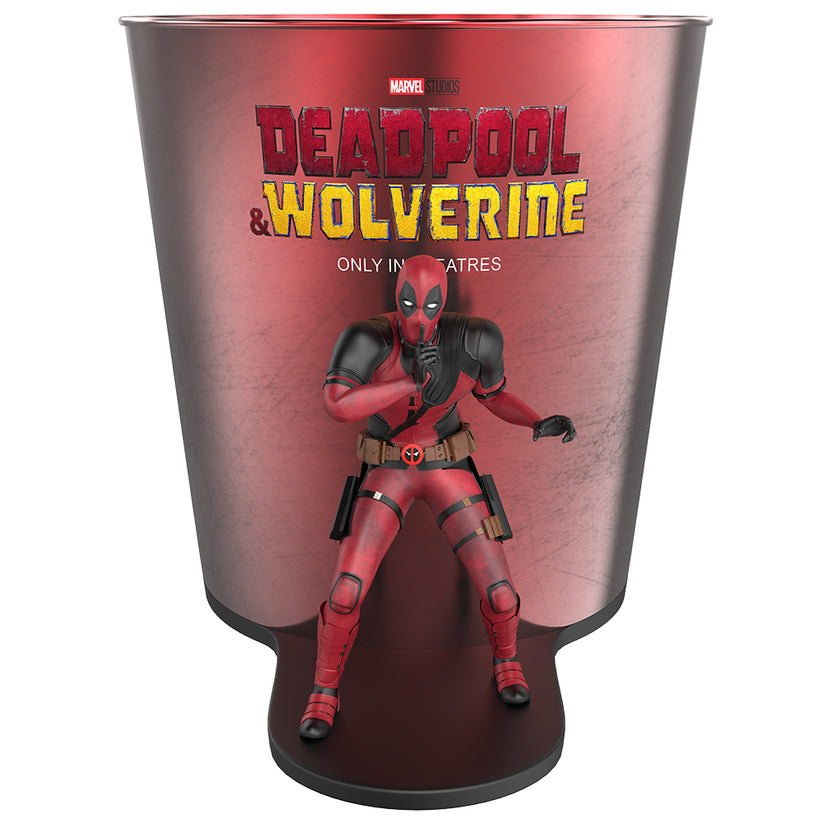 Deadpool & Wolverine Popcorn Bucket with Figures | Marvel Collectible ...