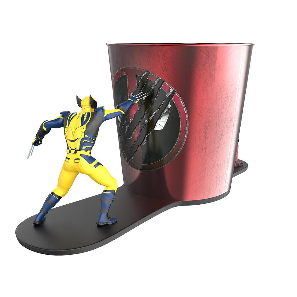 Deadpool and Wolverine Popcorn Bucket with Figures – Fandango FanStore